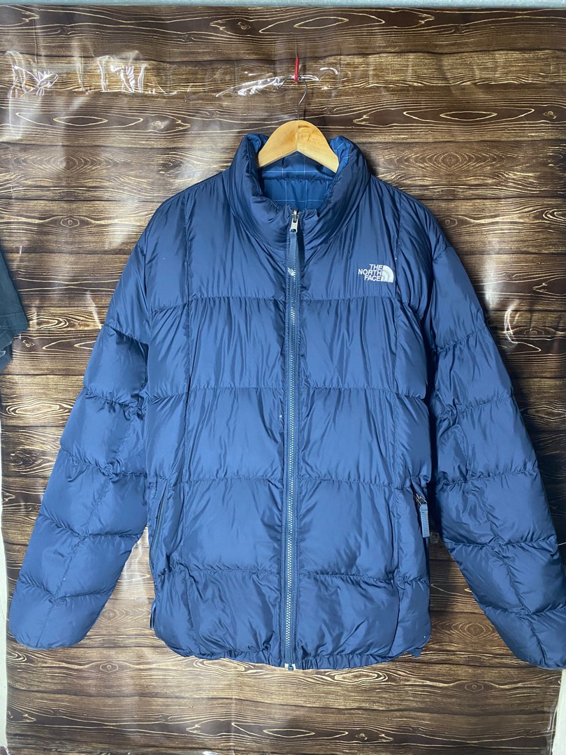 TNF Puffer reversible, Men's Fashion, Coats, Jackets and Outerwear on ...