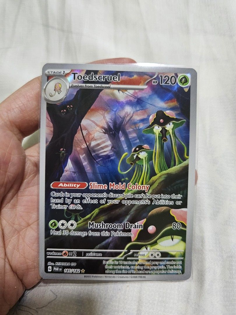 Toedscruel Illustration Rare Pokemon Paradox Rift Card TCG, Hobbies ...