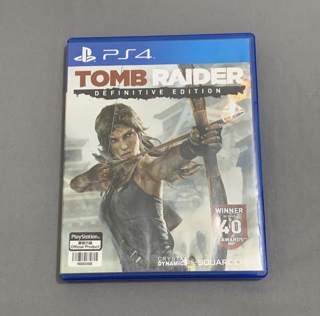 Tomb Raider Definitive Edition PS4, Video Gaming, Video Games ...