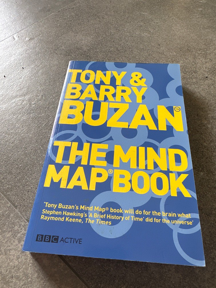 Tony Buzan The Mind Map Book, Hobbies & Toys, Books & Magazines ...