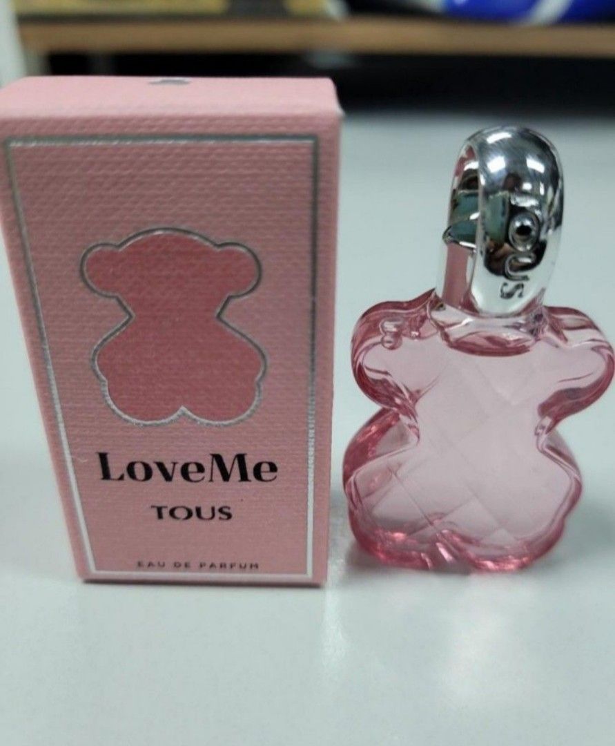 Tous香水 TOUS LOVE ME 粉熊香水 淡香水 MINI PERFUME 迷你香水 香水版仔 4.5ML 香水辦 #無噴咀 ...