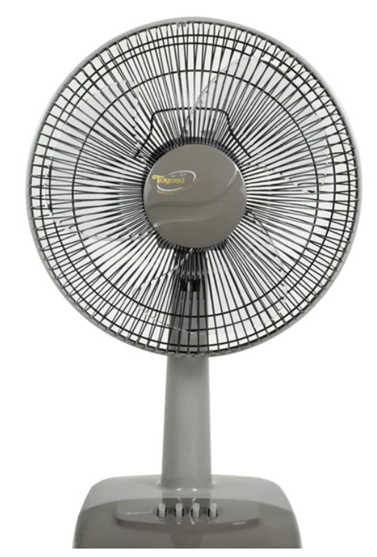 TOYOMI 12" Table Fan TF 128S (GREY), Furniture & Home Living, Lighting ...