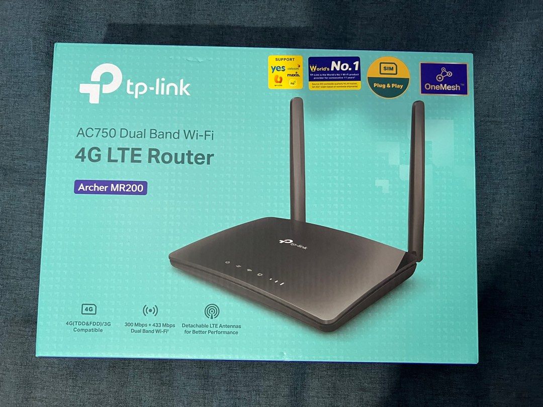 TP Link Archer MR200 Router, Computers & Tech, Parts & Accessories ...