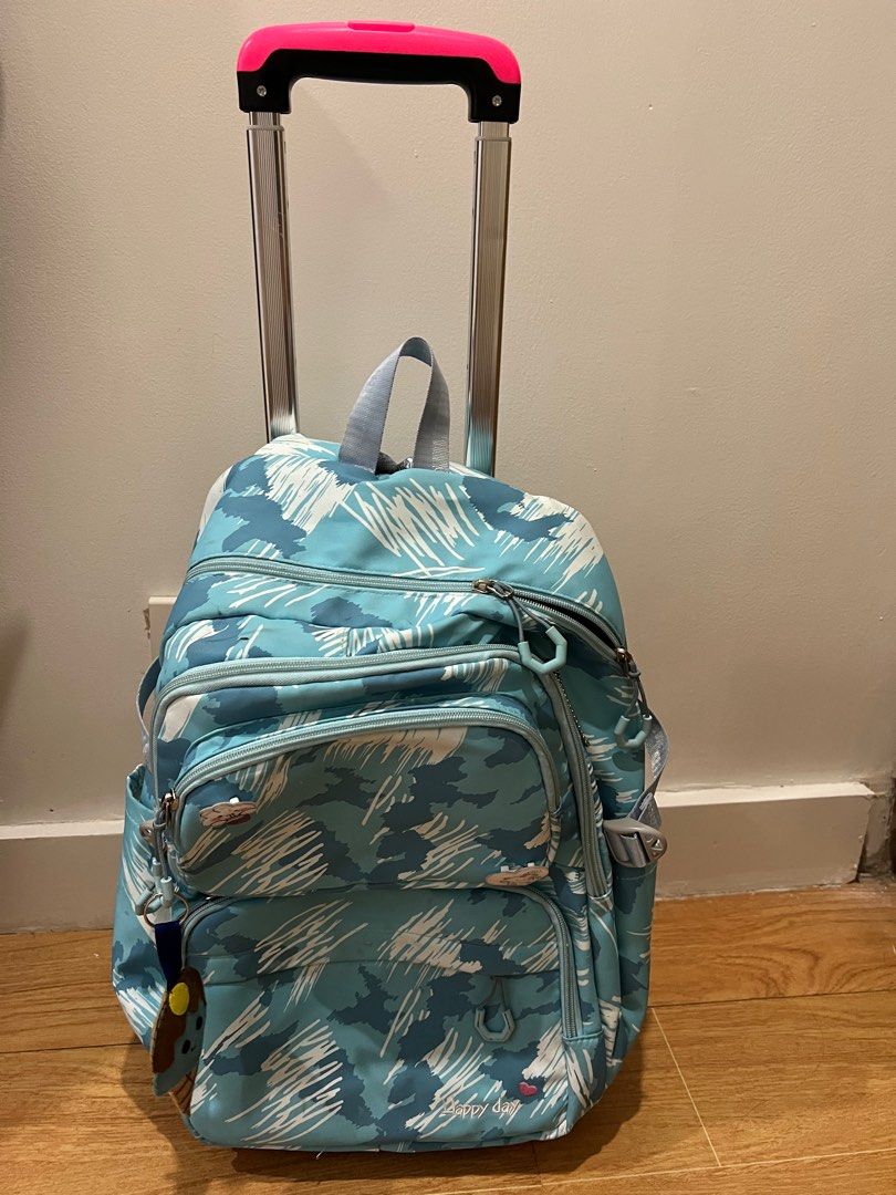 Trolley backack, Women's Fashion, Bags & Wallets, Backpacks on Carousell