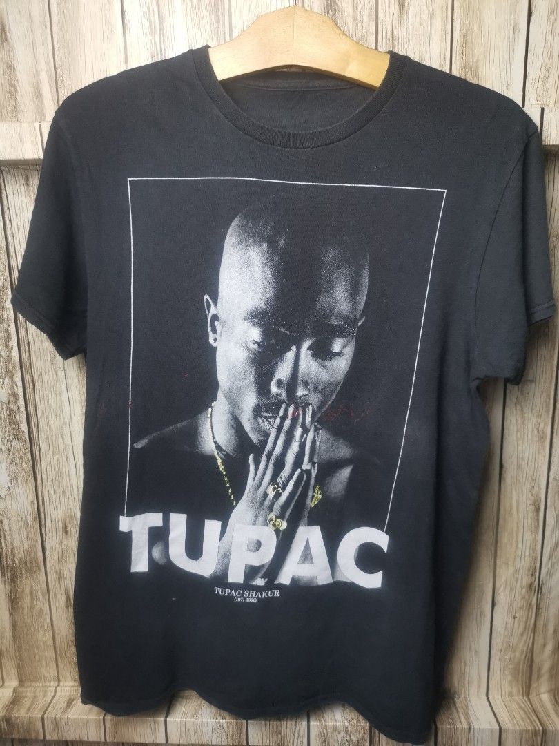 Tupac (off), Men's Fashion, Tops & Sets, Tshirts & Polo Shirts on Carousell