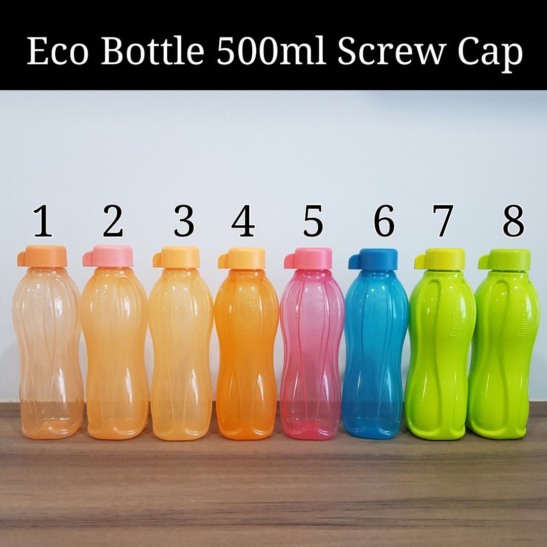 Tupperware Eco Bottle 500mlomited PCs available while stock last ...