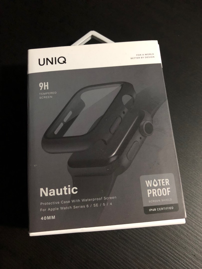 UNIQ Nautic Watch Case With Ip68 Water-Resistant Tempered Glass Screen ...