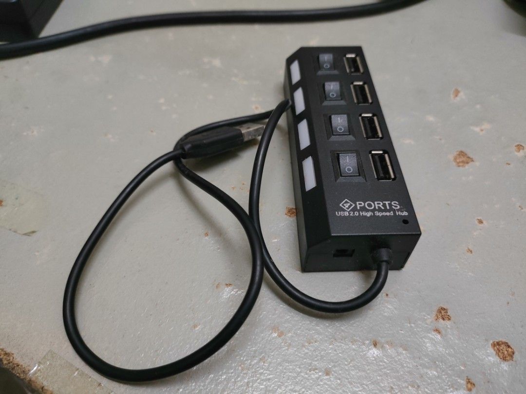 USB 2.0 High Speed Hub, Computers & Tech, Parts & Accessories, Computer ...