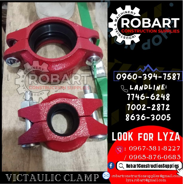 Victaulic Clamp, Commercial & Industrial, Construction Tools ...