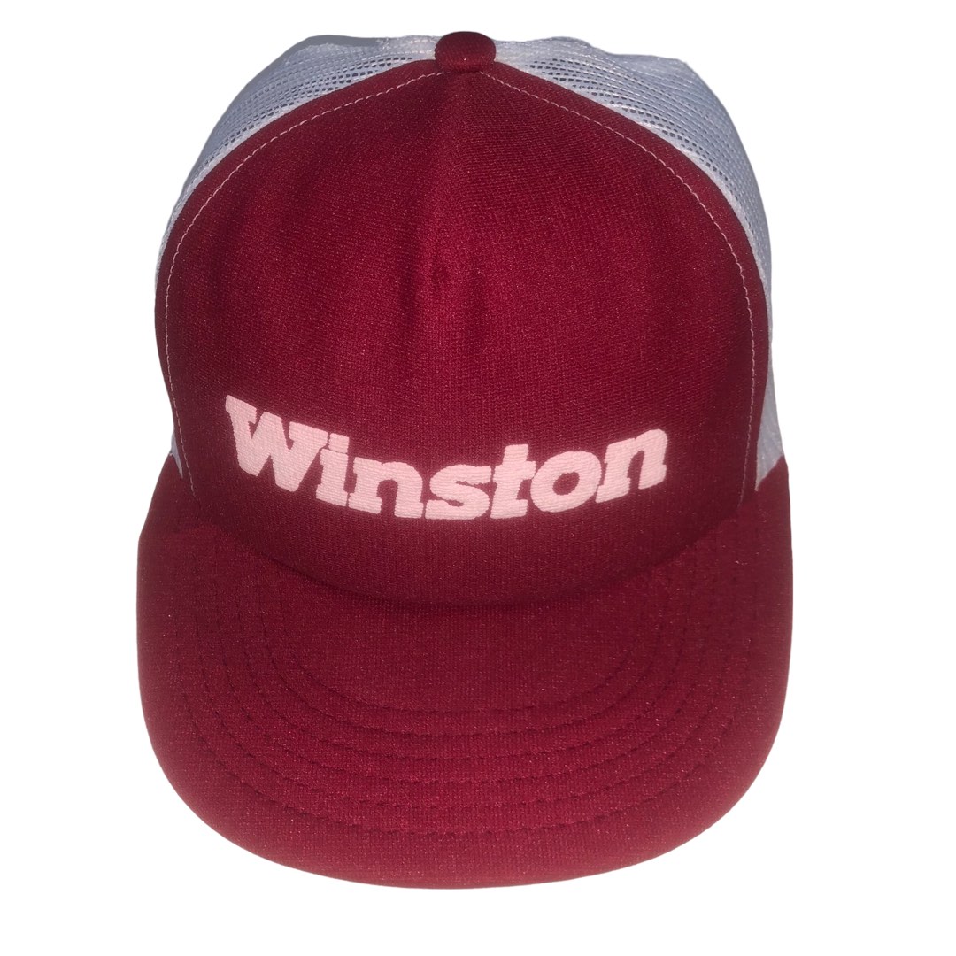 Vintage 80’s Winston trucker cap, Men's Fashion, Watches & Accessories ...