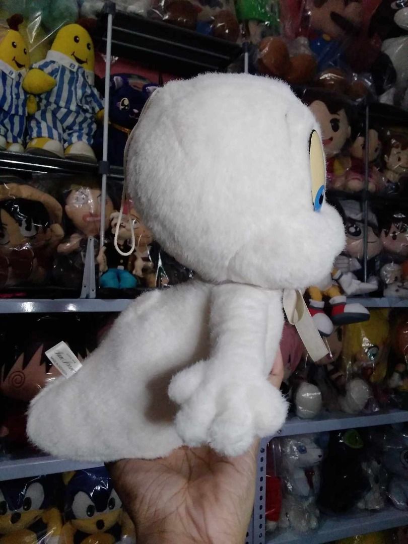 Vintage Fuzzy Casper The Friendly Ghost Retro Movie Plush Toy (Sun ...