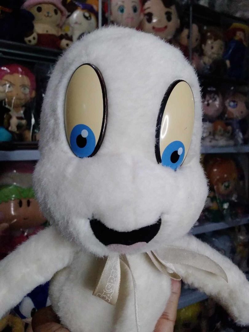 Vintage Fuzzy Casper The Friendly Ghost Retro Movie Plush Toy (Sun ...