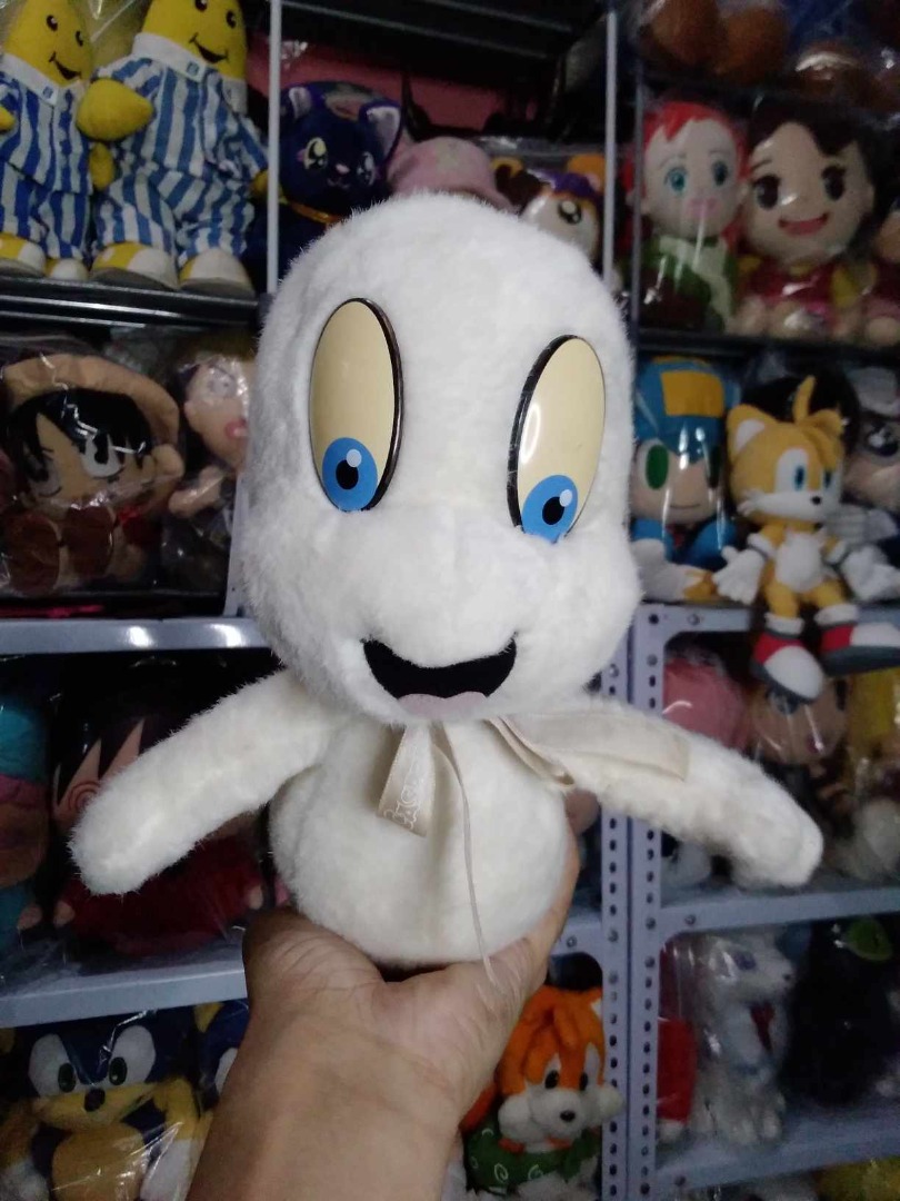 Vintage Fuzzy Casper The Friendly Ghost Retro Movie Plush Toy (Sun ...