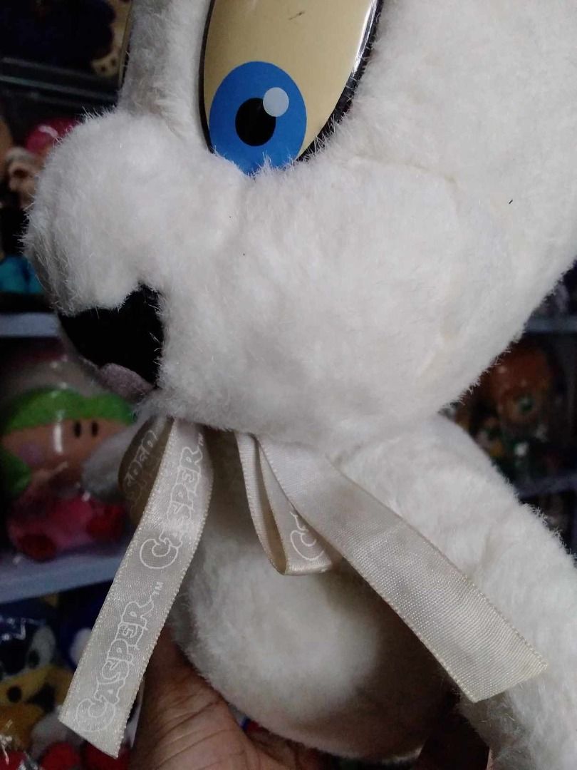 Vintage Fuzzy Casper The Friendly Ghost Retro Movie Plush Toy (Sun ...