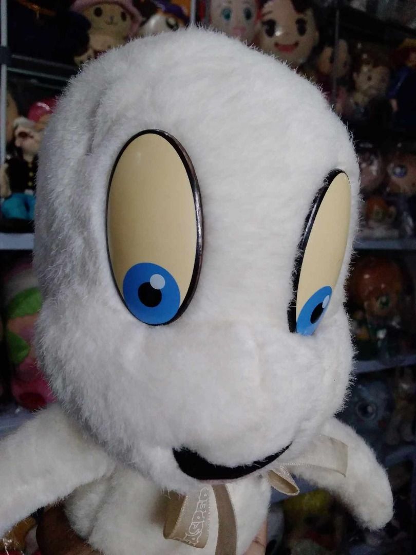 Vintage Fuzzy Casper The Friendly Ghost Retro Movie Plush Toy (Sun ...