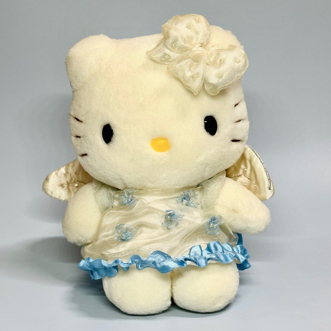 Vintage Sanrio 1999 Hello Kitty Angel Plush 17cm - Php 350, Hobbies ...