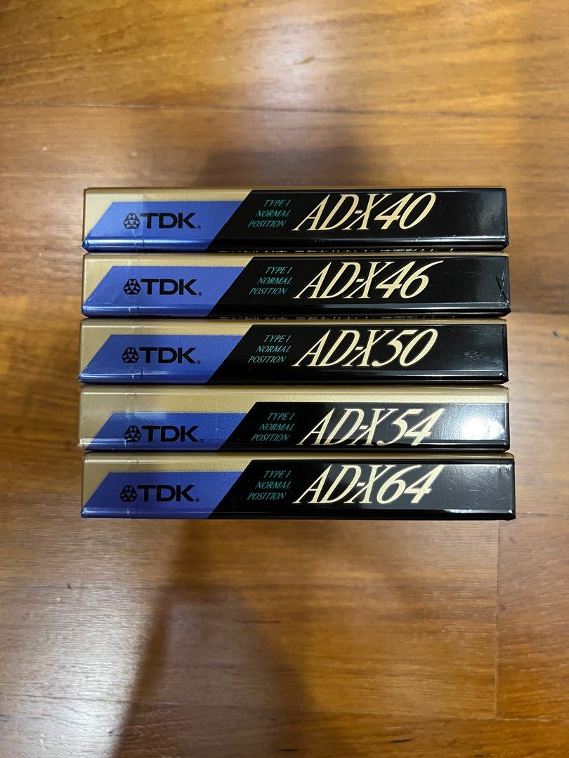 VINTAGE TDK AD-X CASSETTE TAPES x 5 PCs MADE IN JAPAN, Audio, Portable Audio Accessories on ...