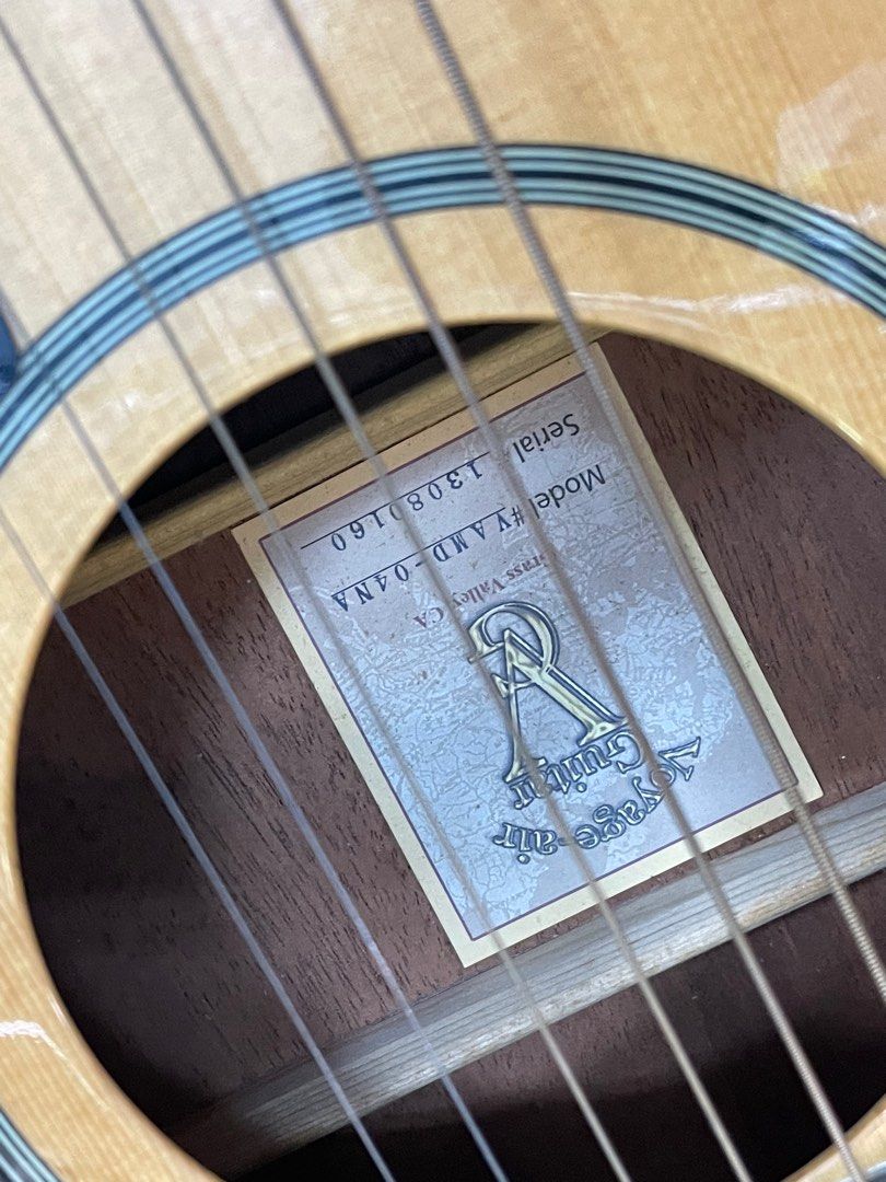 Voyage Air VAMD104NA Acoustic Guitar, Hobbies & Toys, Music & Media ...