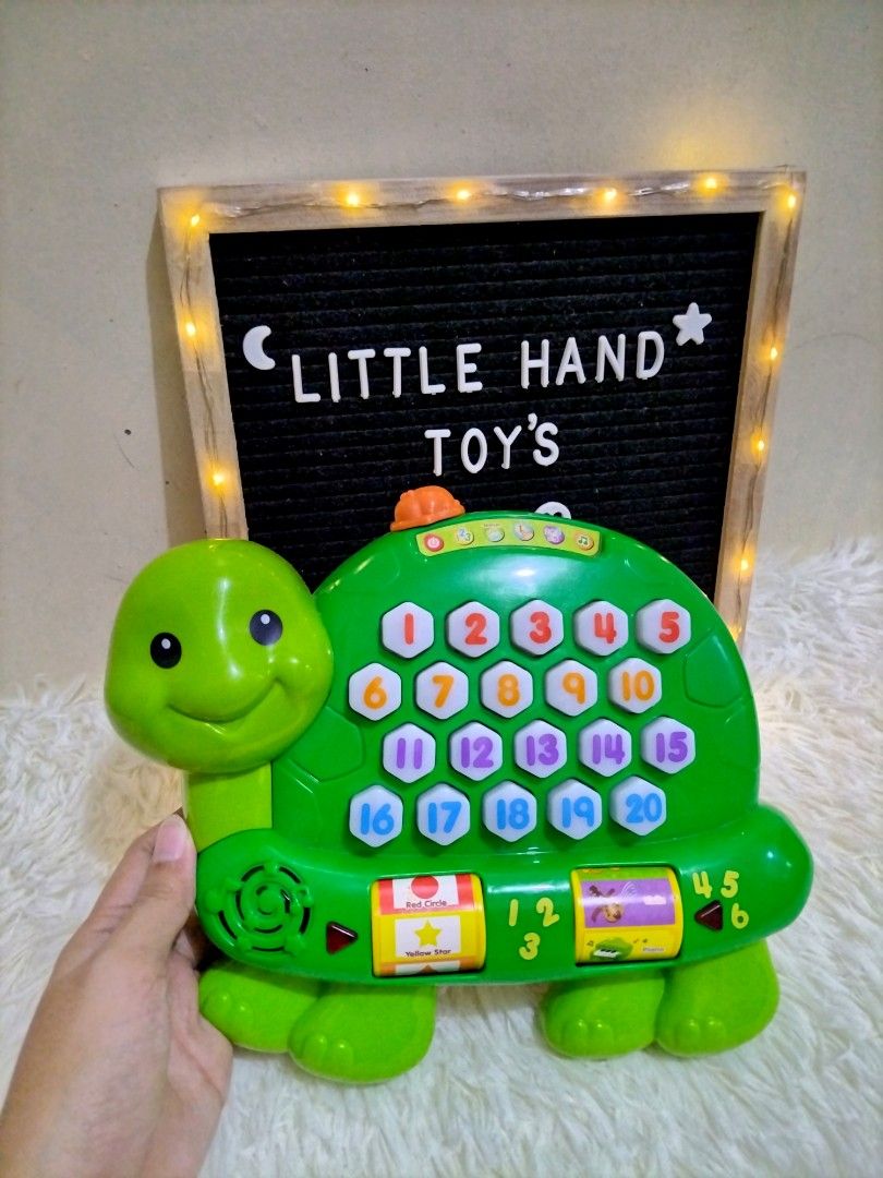 Vtech Count and Learn Turtle, Hobbies & Toys, Toys & Games on Carousell