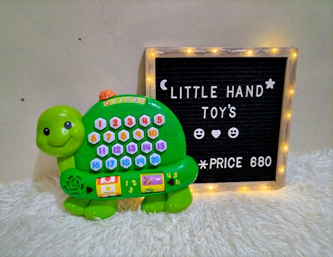 Vtech Count and Learn Turtle, Hobbies & Toys, Toys & Games on Carousell