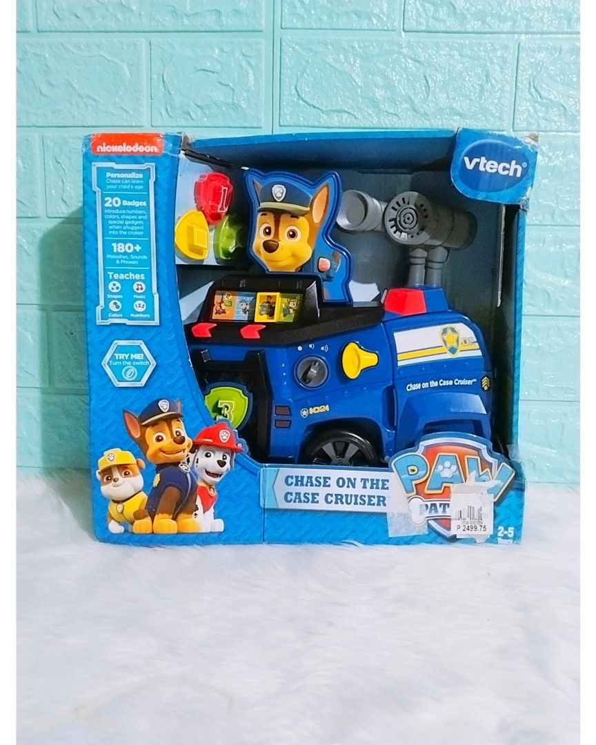 VTech Paw Patrol Chase on the Case Cruiser, Babies & Kids, Infant ...