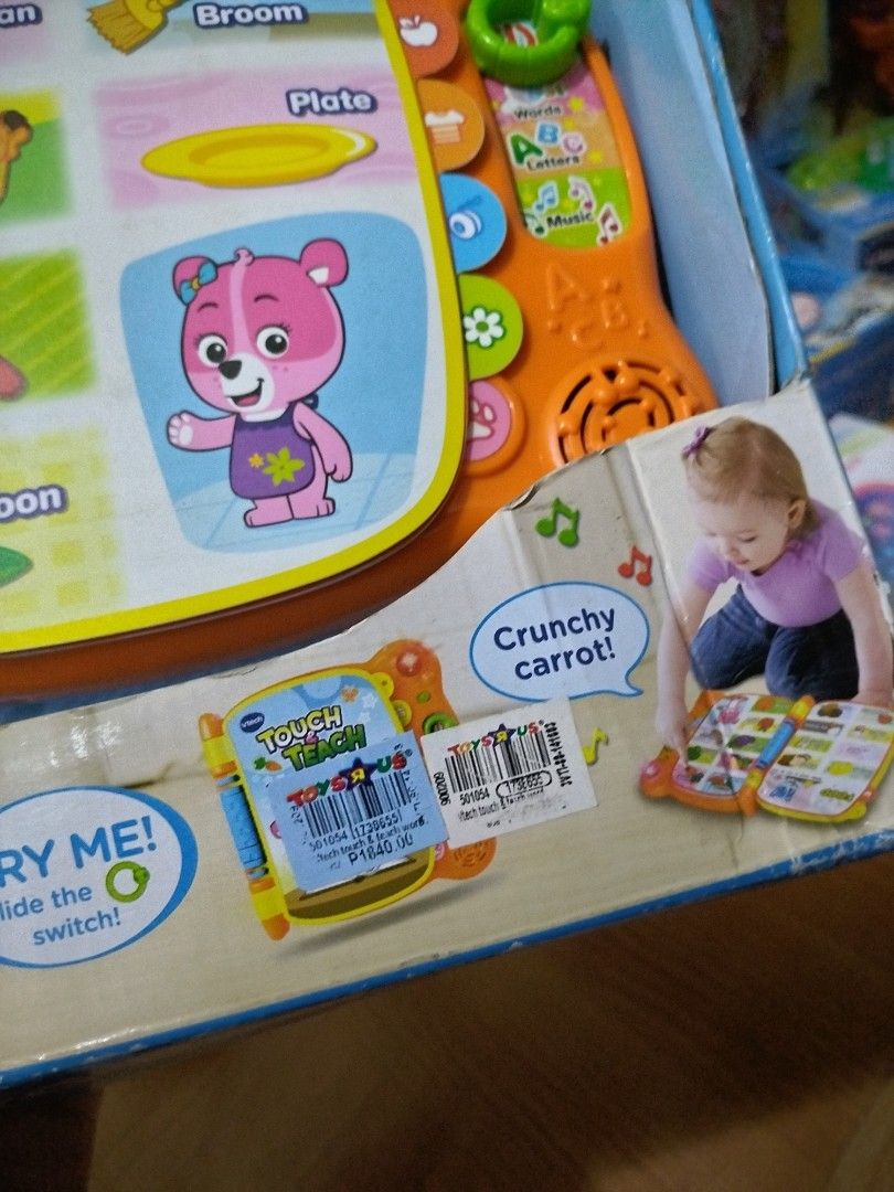 Vtech Touch and Teach Word Book, Hobbies & Toys, Toys & Games on Carousell
