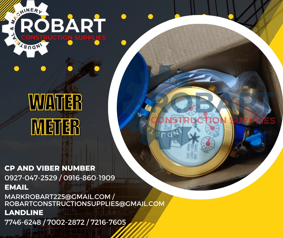 Water Meter, Commercial & Industrial, Construction & Building Materials ...