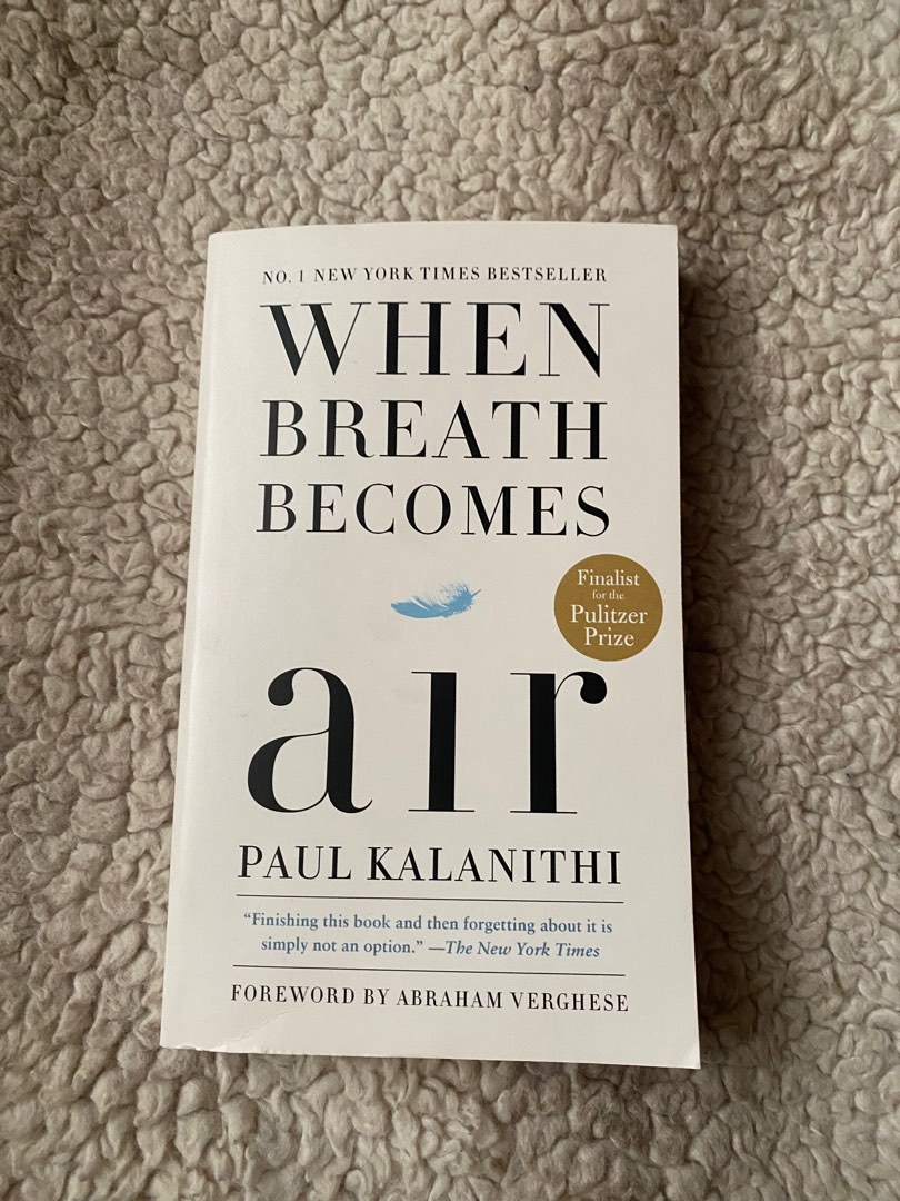 When Breath Becomes Air by Paul Kalanithi, Hobbies & Toys, Books ...