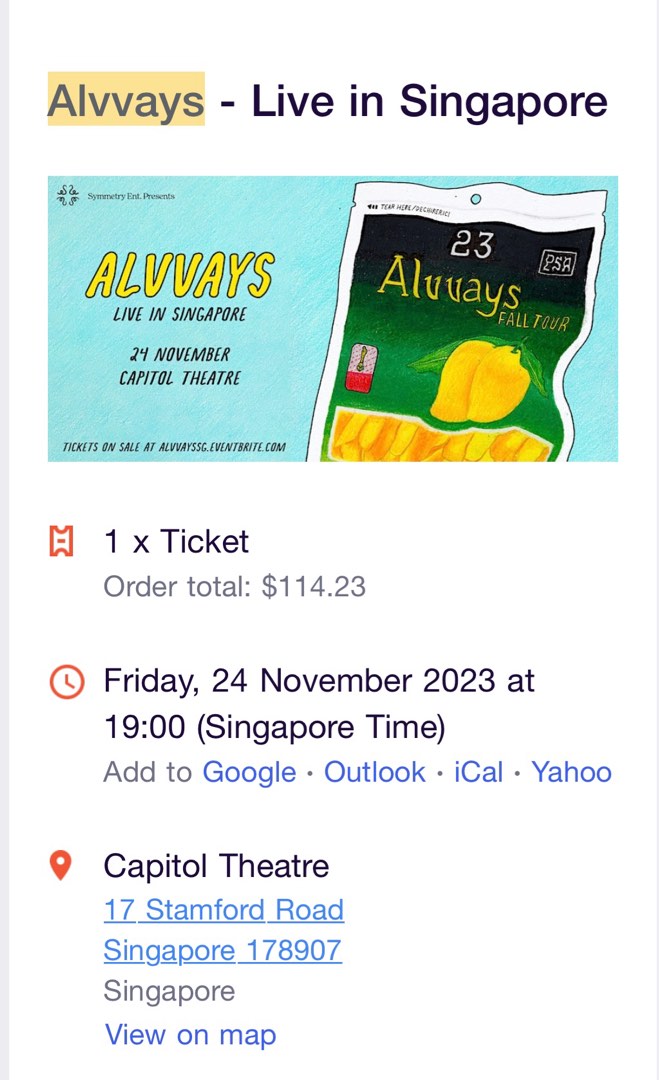 WTS: Alvvays live concert 24 Nov standing pit, Tickets & Vouchers ...