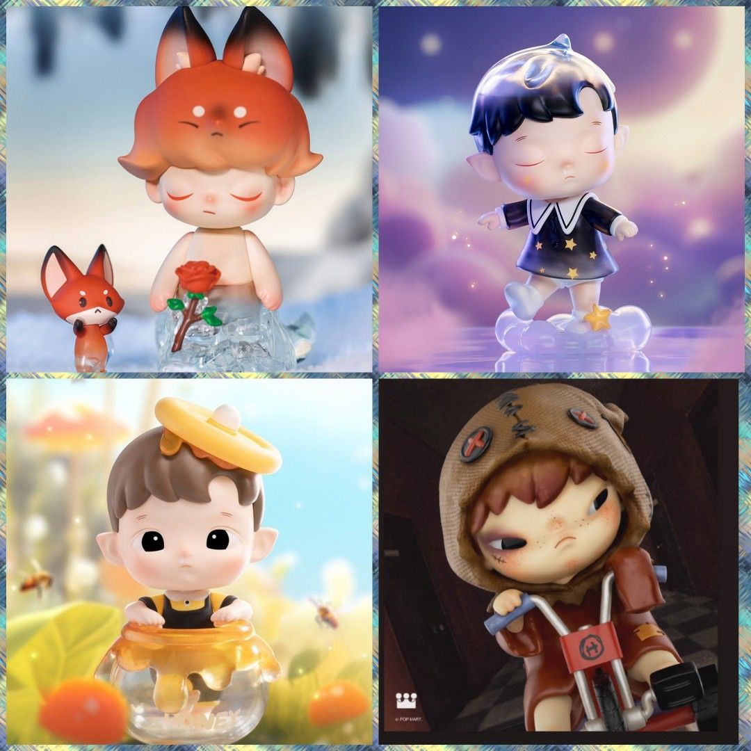 [WTS] Popmart (Hacipupu in my dreams, Dimoo Glacier fox, Hirono ...