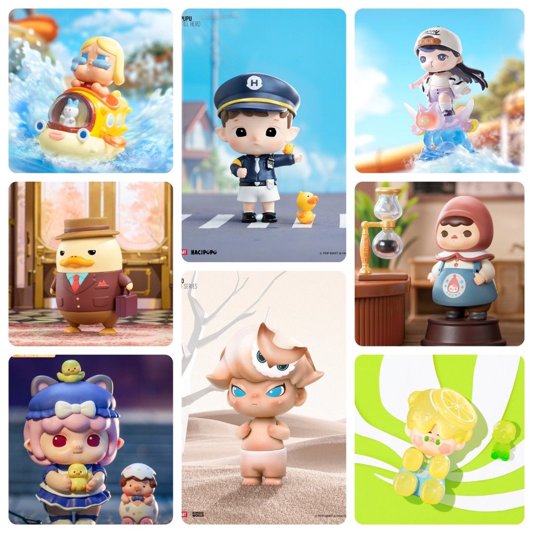 [wtt / wts] popmart popcar water party series | minico my little ...