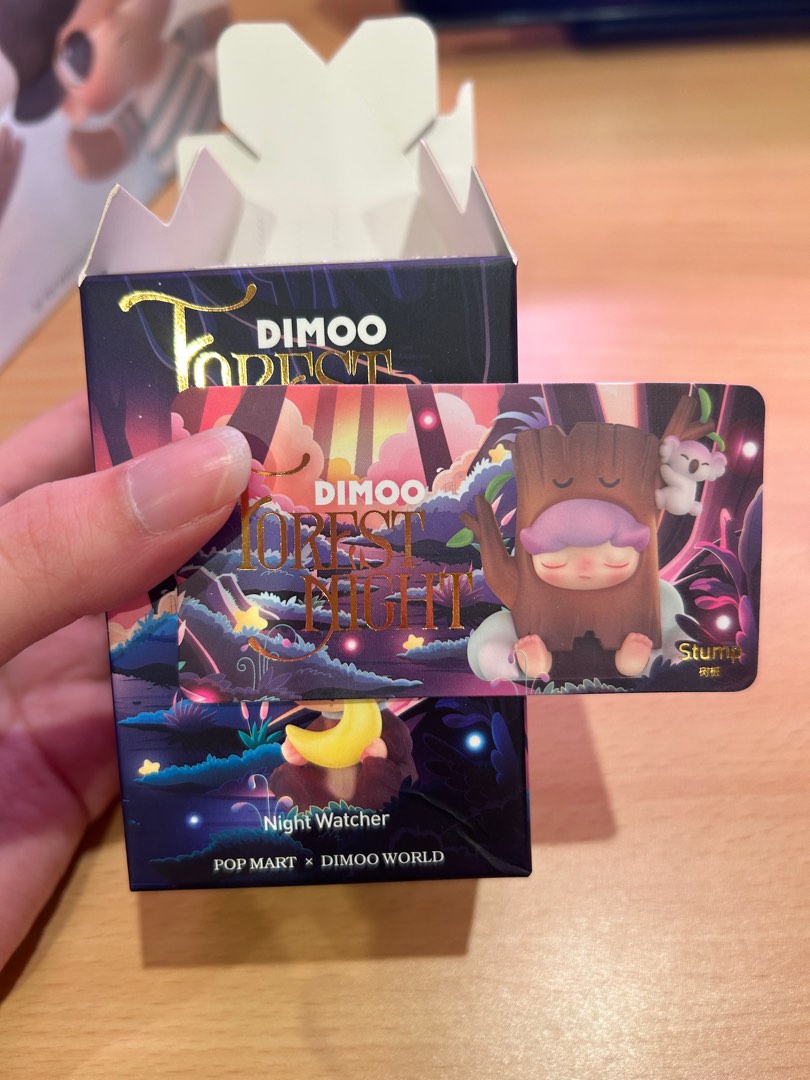 WTT Dimoo secret Dimoo stump forest night, Hobbies & Toys, Toys & Games ...
