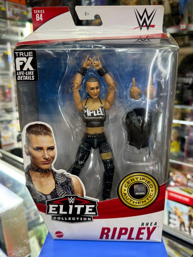 WWE Mattel Elite Rhea Ripley (Debut Figure), Hobbies & Toys, Toys ...
