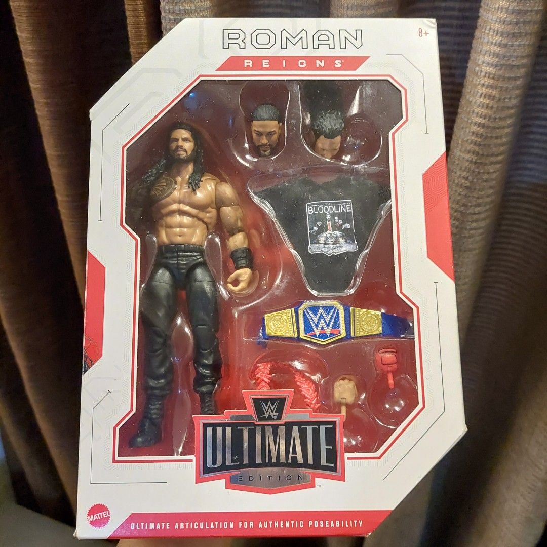 WWE Roman Reigns Ultimate Edition Action Figure, Hobbies & Toys, Toys ...