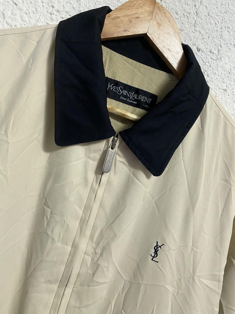 YSL (harrington jacket), Men's Fashion, Coats, Jackets and Outerwear on ...