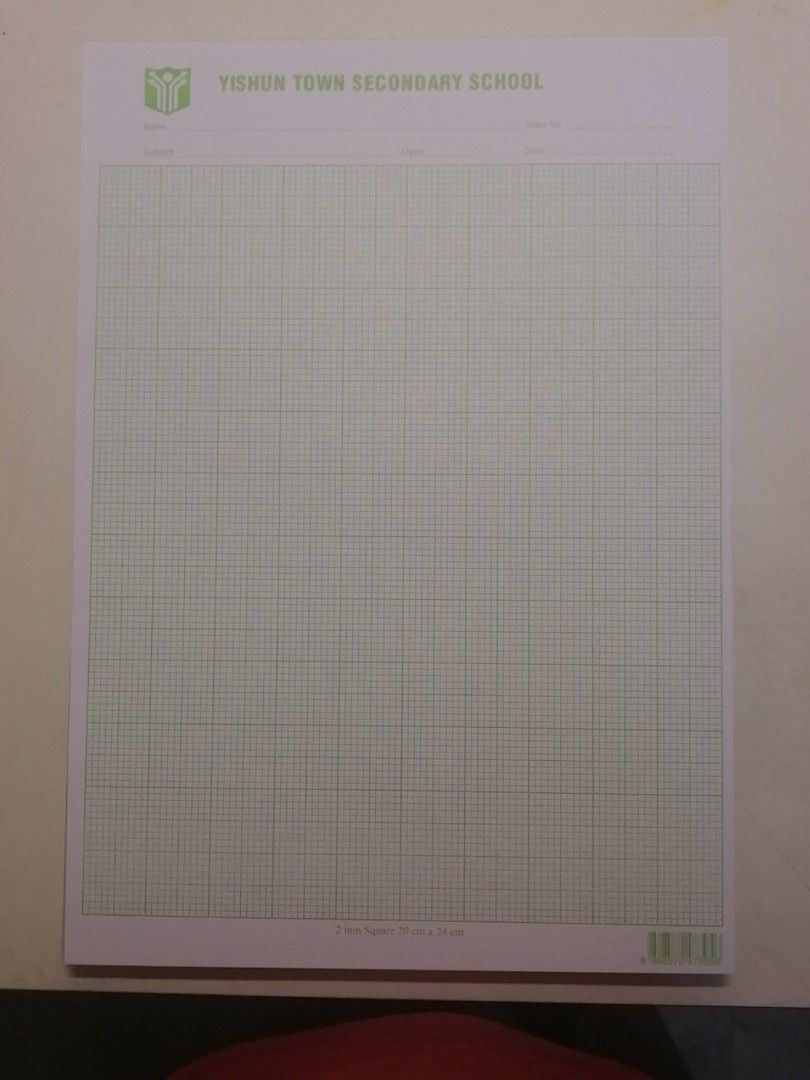 Ytss Graph paper, Hobbies & Toys, Books & Magazines, Textbooks on Carousell