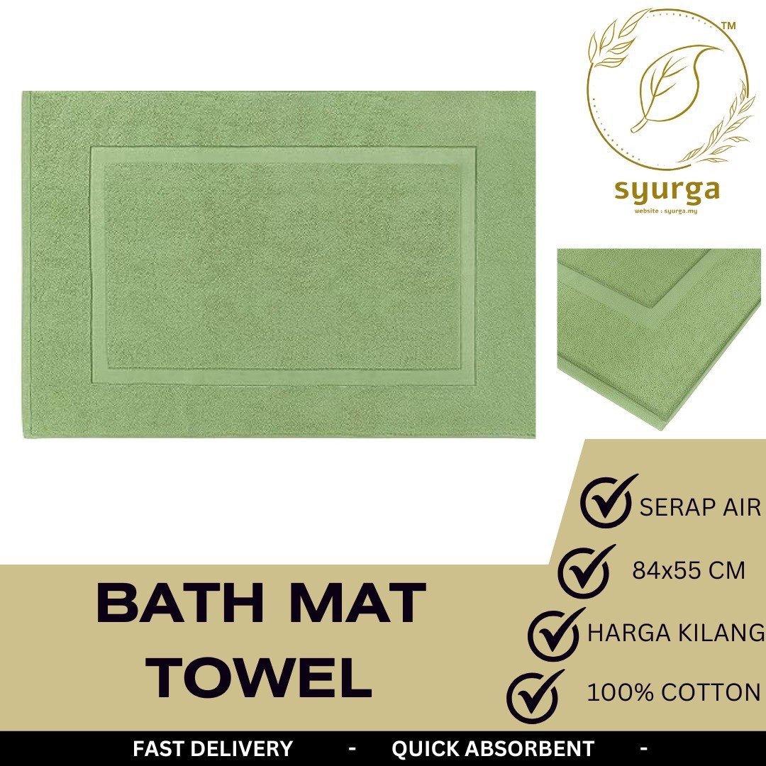 100% COTTON SOFT LUXURY HOTEL Floor Mat, Furniture & Home Living, Home ...