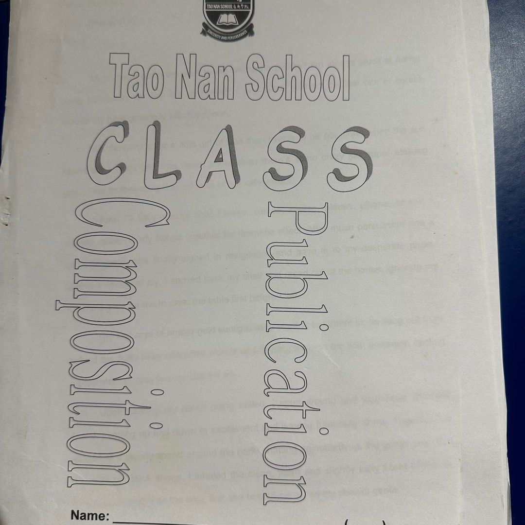 2023 TAO NAN P6 PSLE ENGLISH Composition Package, Hobbies & Toys, Books ...