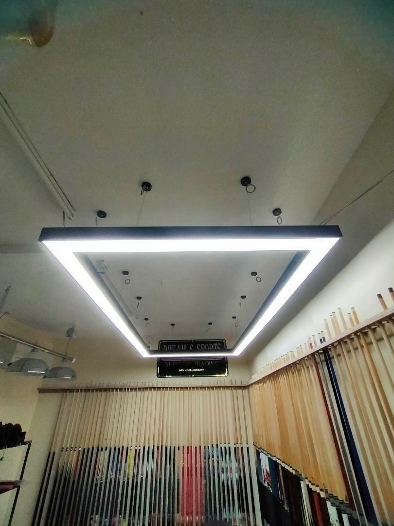 4x8ft MODERN STYLE RECTANGULAR LED LAMP, Sports Equipment, Other Sports ...