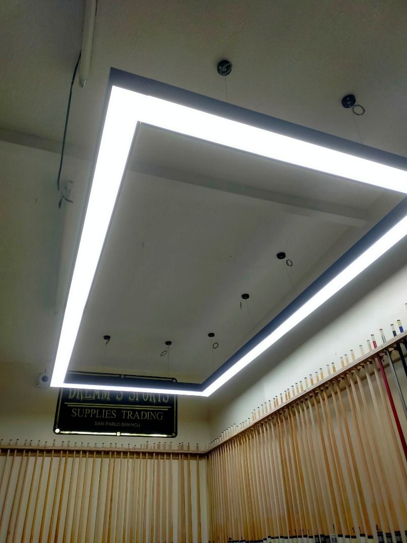 4x8ft MODERN STYLE RECTANGULAR LED LAMP, Sports Equipment, Other Sports ...