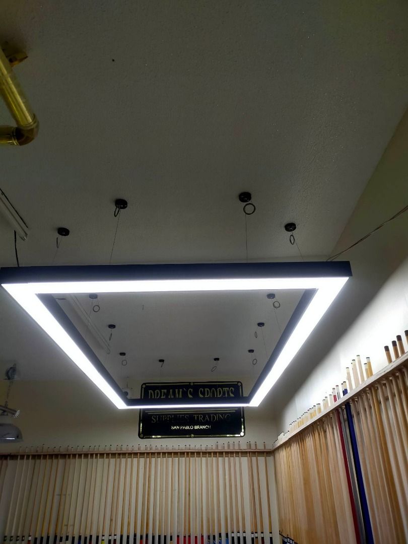 4x8ft MODERN STYLE RECTANGULAR LED LAMP, Sports Equipment, Other Sports ...