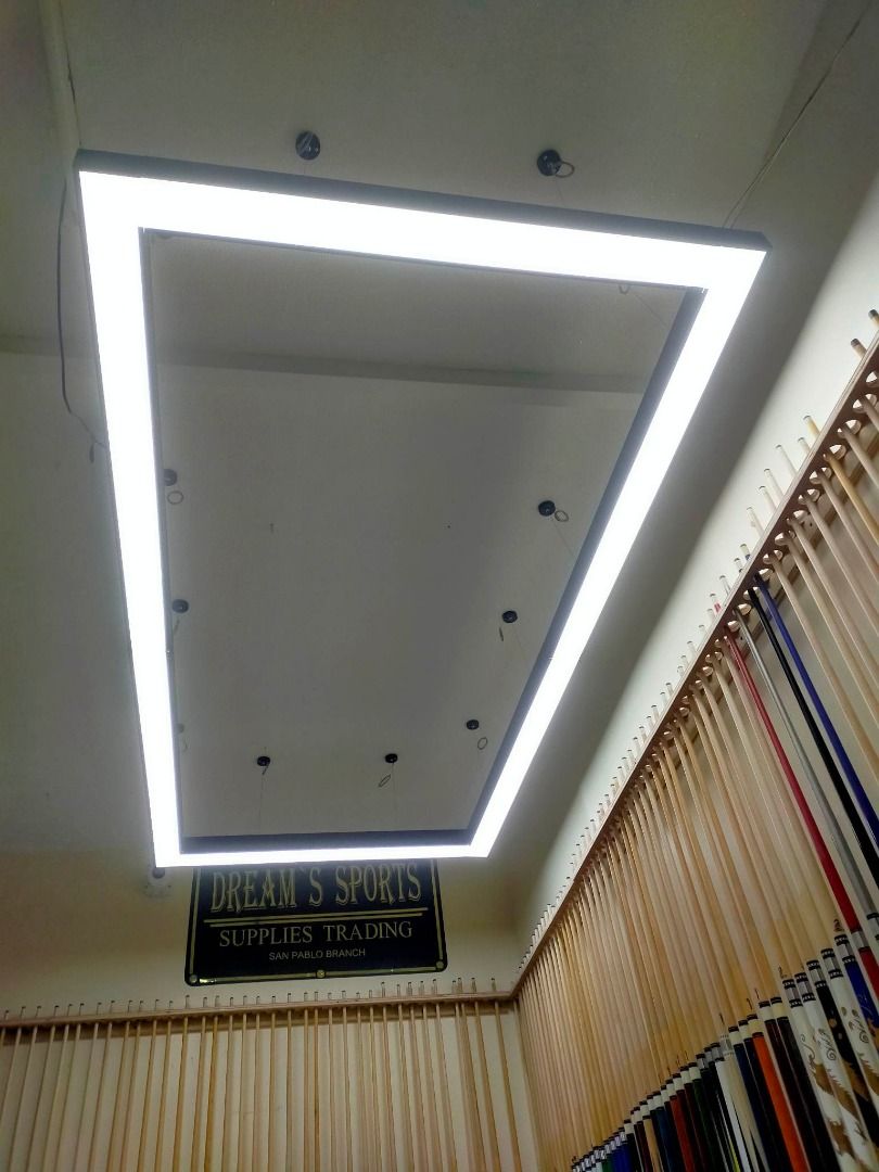 4x8ft MODERN STYLE RECTANGULAR LED LAMP, Sports Equipment, Other Sports ...