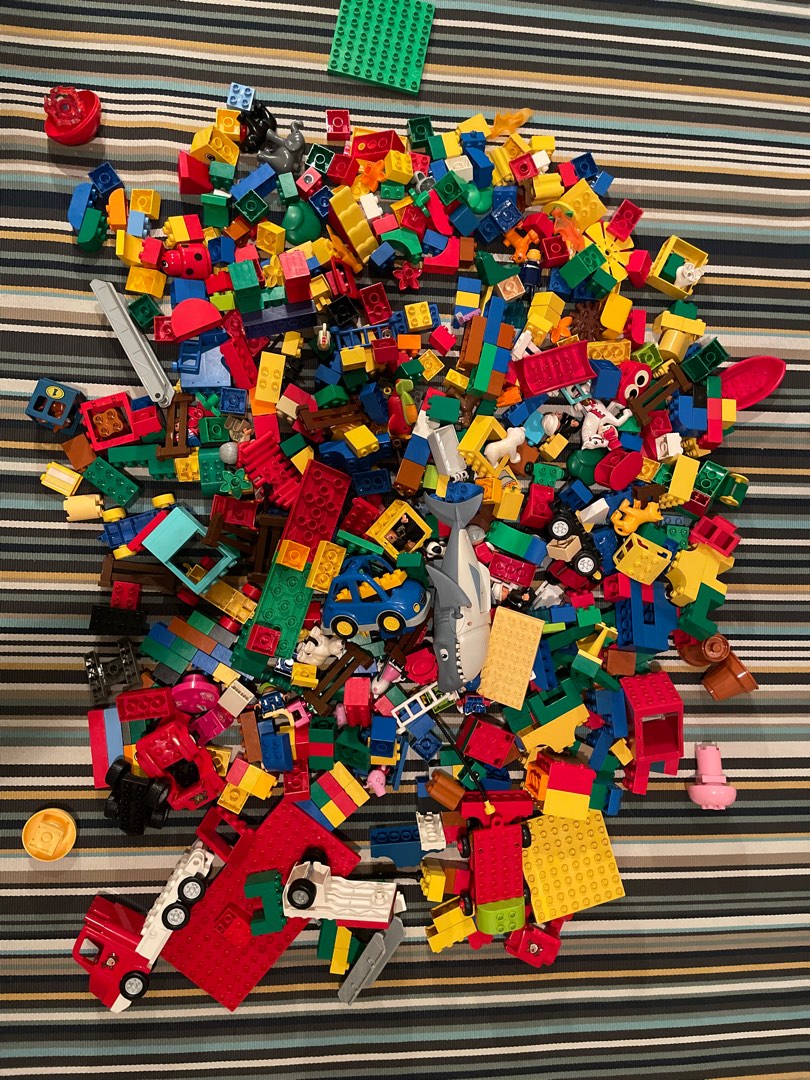 7kg of Duplo Legos - giant collection, Hobbies & Toys, Toys & Games on ...