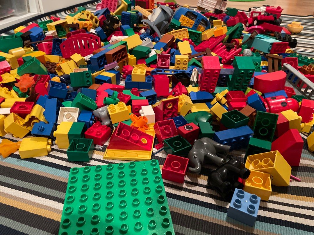 7kg of Duplo Legos - giant collection, Hobbies & Toys, Toys & Games on ...