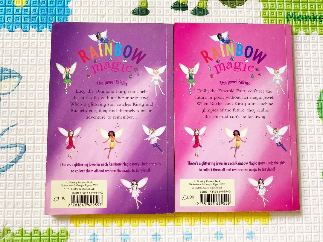 英文故事書 - Rainbow Magic (Lucy the Diamond Fairy / Emily the Emerald Fairy ...