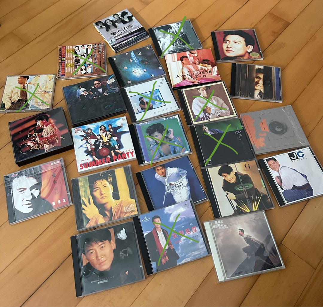 大量懷舊唱片 CD 張學友 劉德華 黎明 鄭伊健 鄭少秋, 興趣及遊戲, 音樂、樂器 & 配件, 音樂與媒體 - CD 及 DVD ...