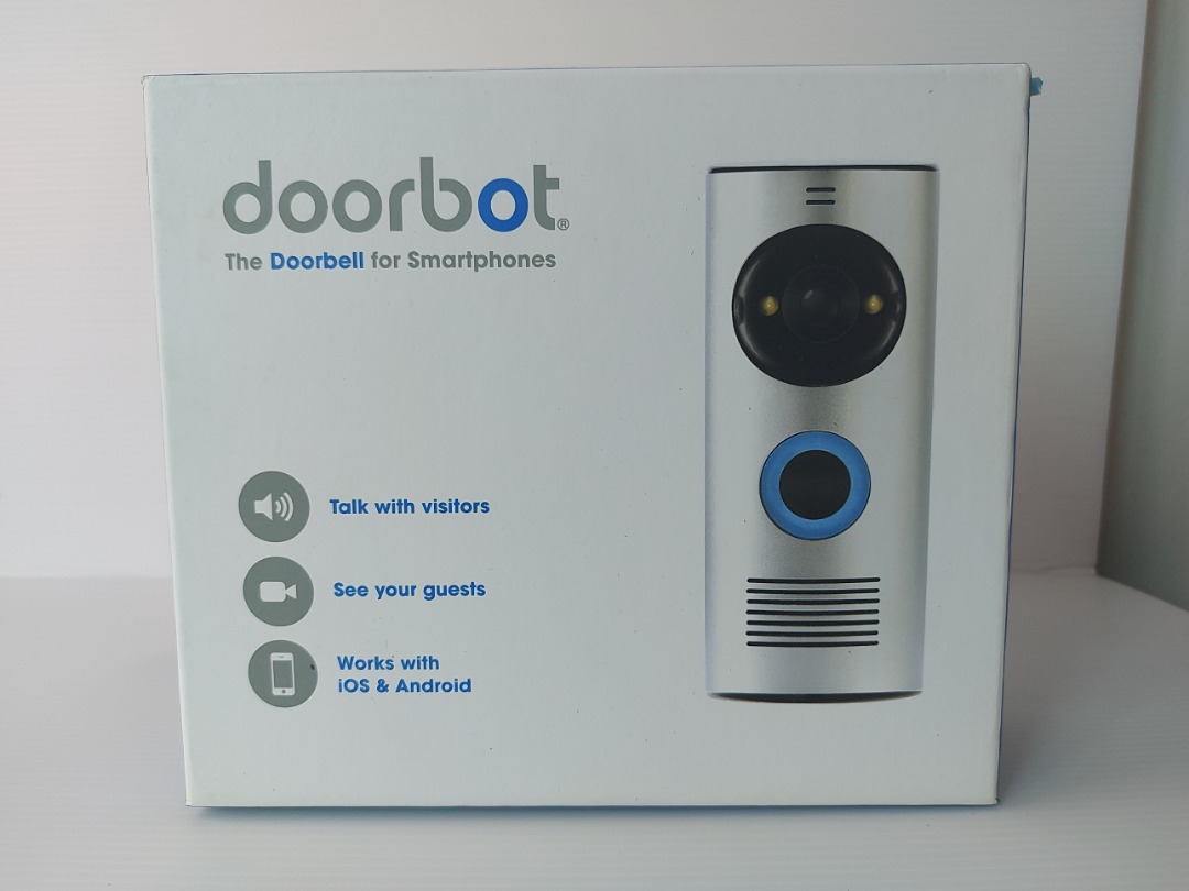 全新 doorbot 視訊門鈴 用於智慧型手機, 哩哩扣扣, 其他在旋轉拍賣