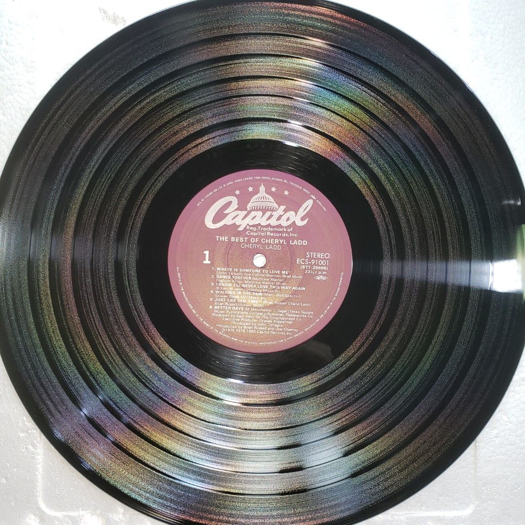 [ P 800 ] 1980 japan / THE BEST OF CHERYL LADD, Hobbies & Toys, Music ...