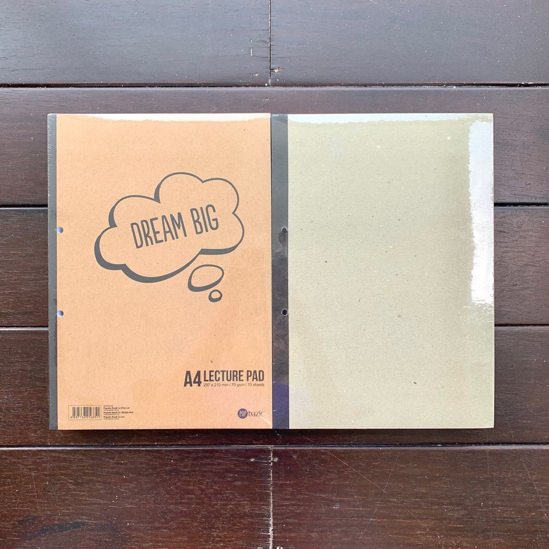 A4 lecture pad, Hobbies & Toys, Stationery & Craft, Stationery & School ...