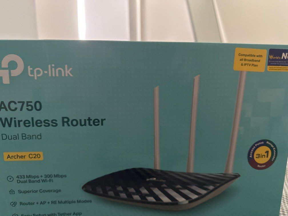 AC750 Wireless Router, Computers & Tech, Parts & Accessories ...